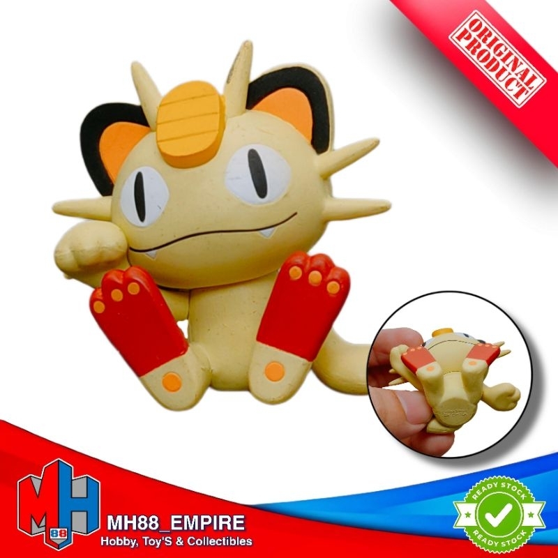 POKEMON MEOWTH FIGURE COLLECTION STATUE TOYS COLLECTIBLES POKEMON WORLD ...