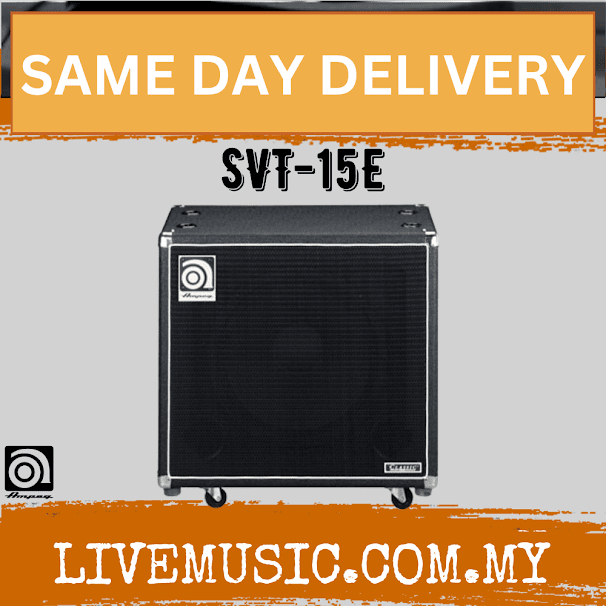 Ampeg SVT-15E 1x15" 200-Watt Bass Cabinet ( SVT15E / SVT 15E ) | Shopee ...