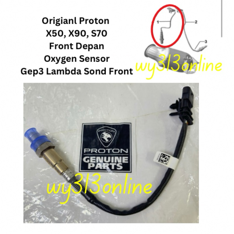 Original Proton X50 X90 S70 Front Oxygen Sensor GEP3 Lambda Sond Front ...