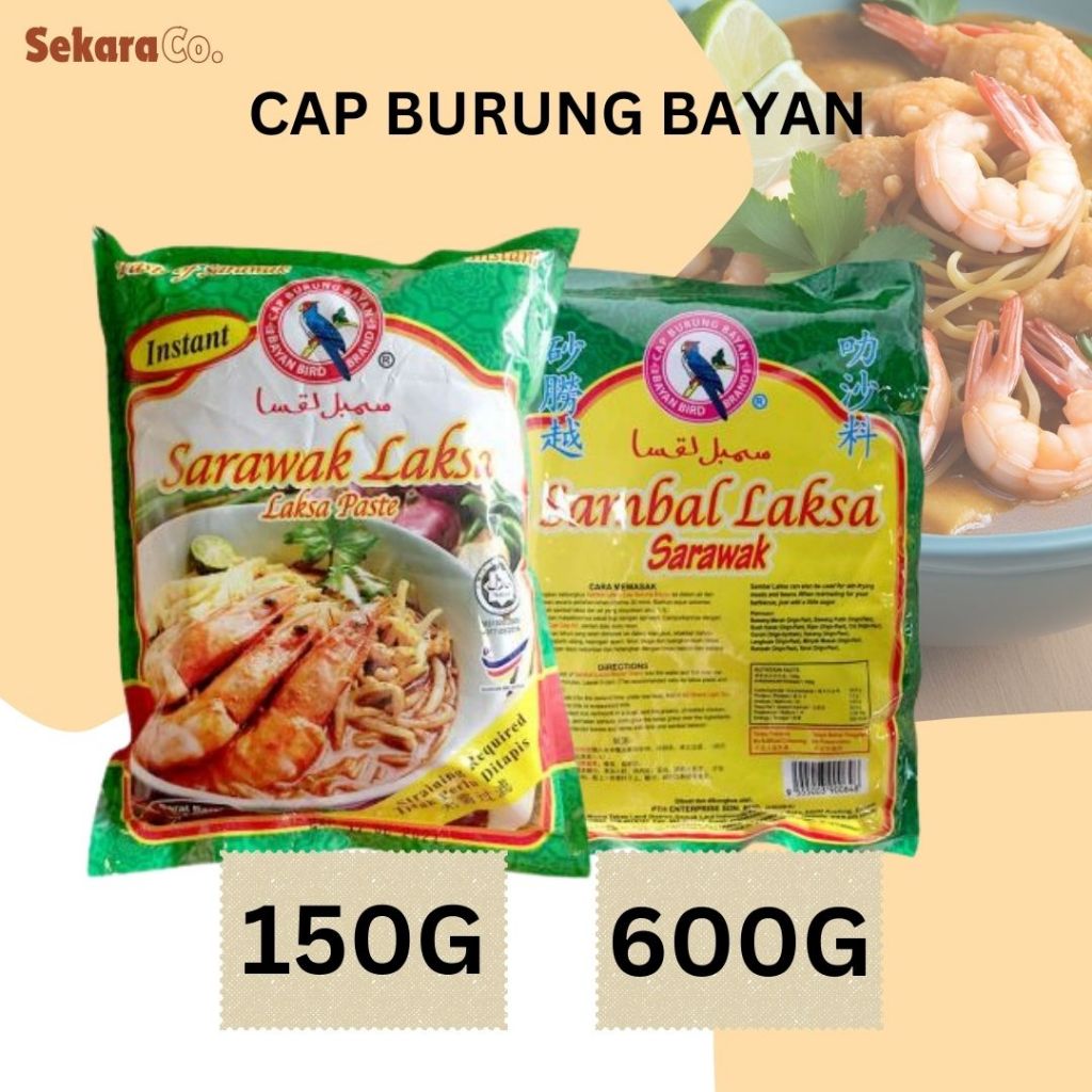 Paste Laksa Sarawak Cap Burung Bayan | Shopee Malaysia