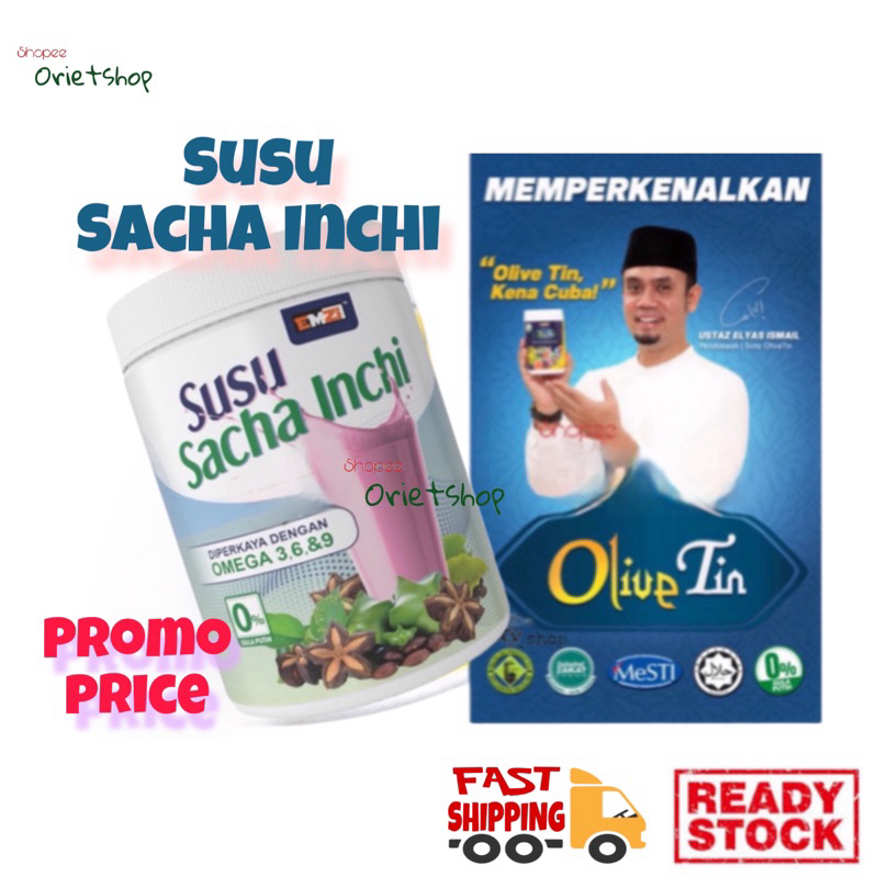 OLIVE TIN 270G | SUSU SACHA INCHI 200G MINUMAN KHASIAT BUAH ZAITUN ...