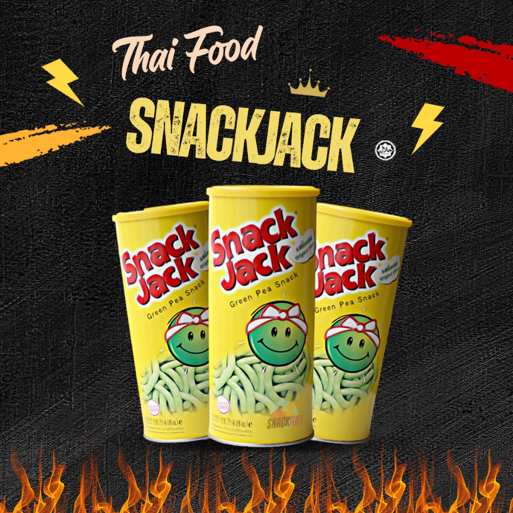 Thailand Snack Jack Green Pea Snack 🔥 115g | Shopee Malaysia
