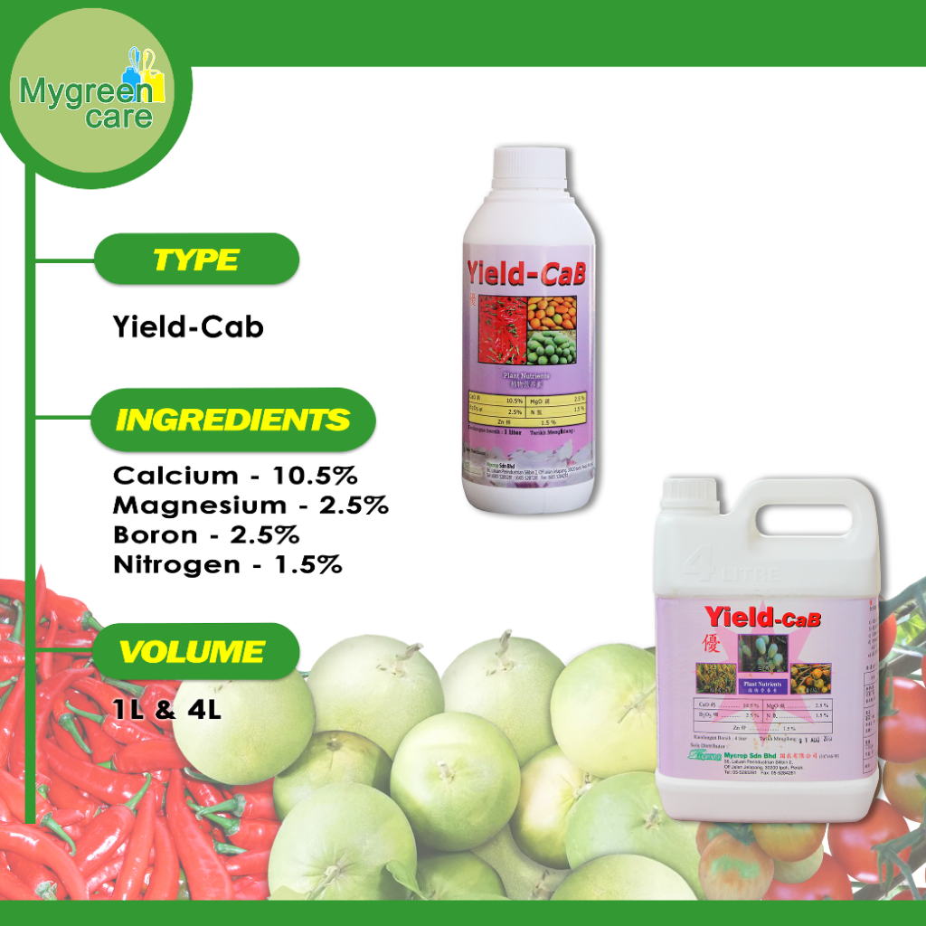 Yield-Cab (Foliar Fertilizer) | Shopee Malaysia