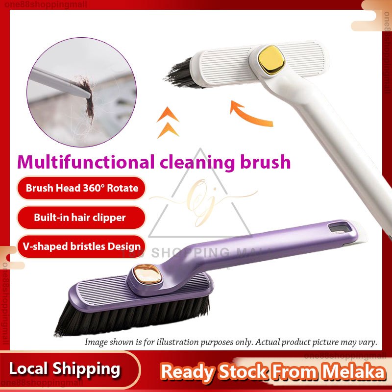 Multi-function Rotating Crevice Cleaning Brush Grout Cleaner Scrub ...