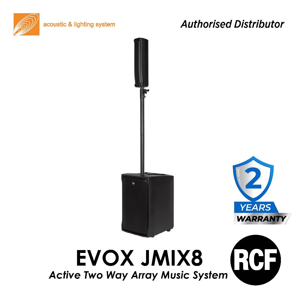RCF EVOX JMIX8 Active Two Array Music System | Shopee Malaysia