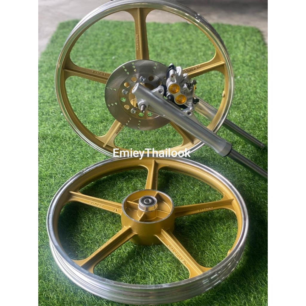 🔥AR80 SPORT RIM COMBO SIAP FORK DAN CALIPER 2POT 8.1 WAVE 125 PNP EX5 ...