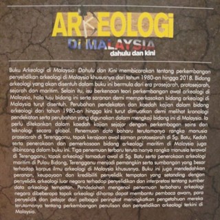 ARKEOLOGI Di Malaysia Dahulu Dan Kini (UKM PRESS) | Shopee Malaysia