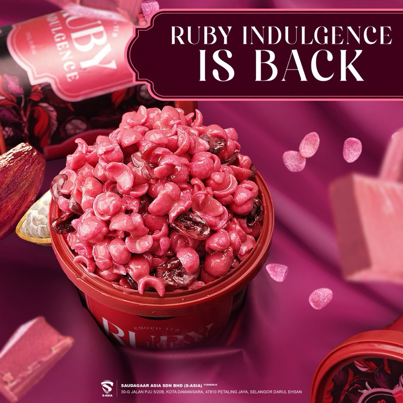 RUBY INDULGENCE CHOCO ALBAB | Shopee Malaysia