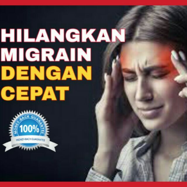 UBAT MIGRAIN | UBAT MIGRAIN ORIGINAL | MIGRAINE RELIEF CAP | MIGRAINE ...