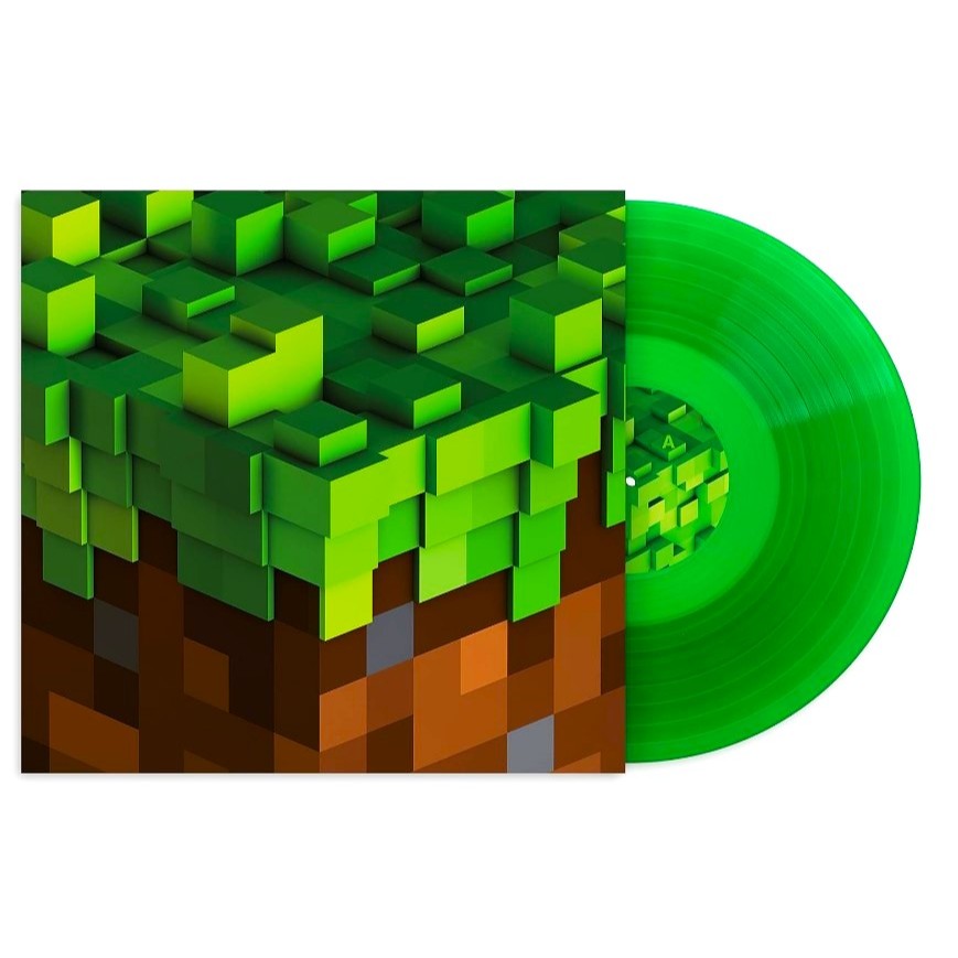 C418 - Minecraft Volume Alpha ( Transparent GREEN Color Vinyl / LP ...