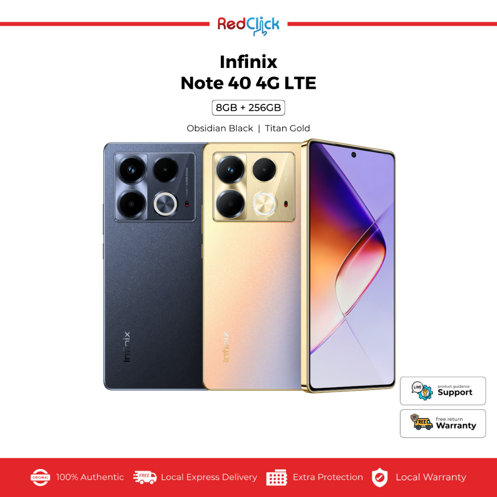 Infinix Note 40 4G LTE/5G | Note 40 Pro 5G Original Infinix Malaysia ...