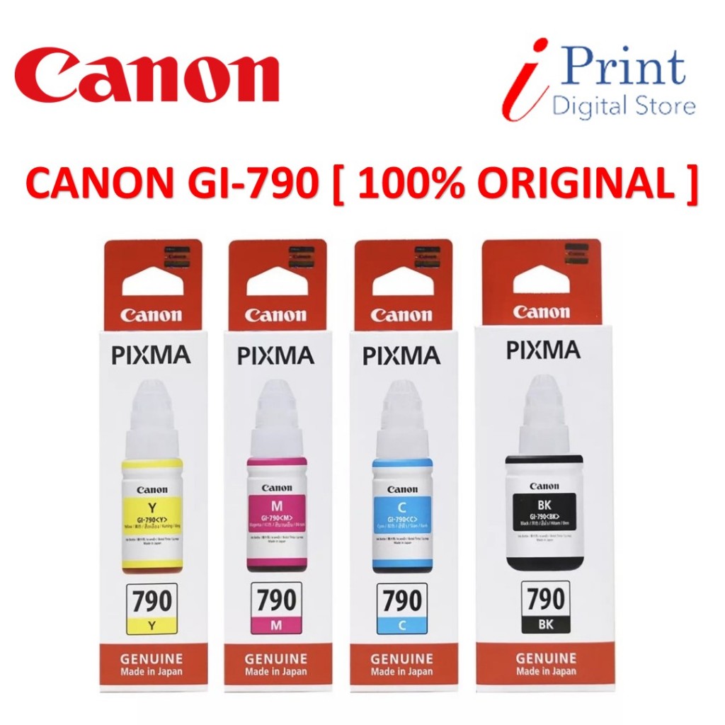 CANON GI-790 BK/GI-790C/GI-790M/GI-790Y G2000/2010/1000 | Shopee Malaysia