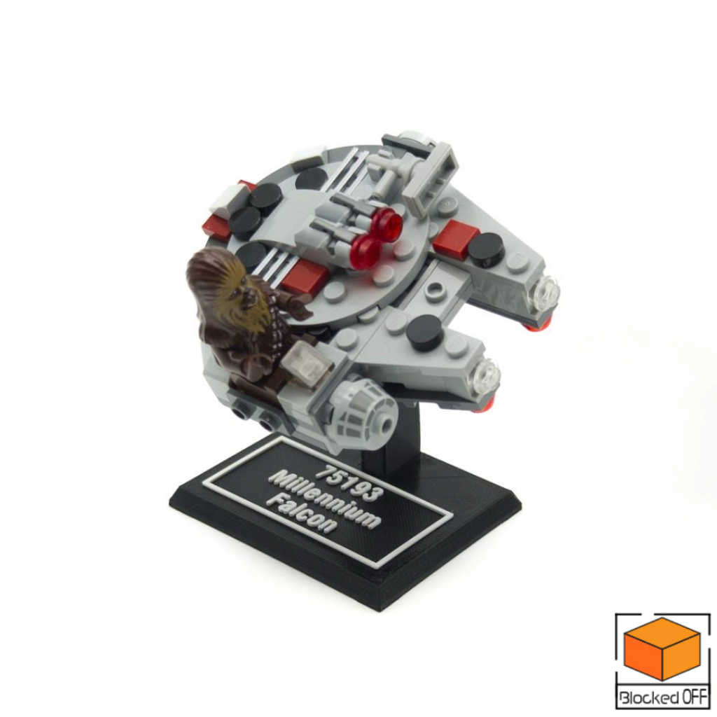 Display Stand for Lego Star Wars Millennium Falcon Microfighter (75193 ...