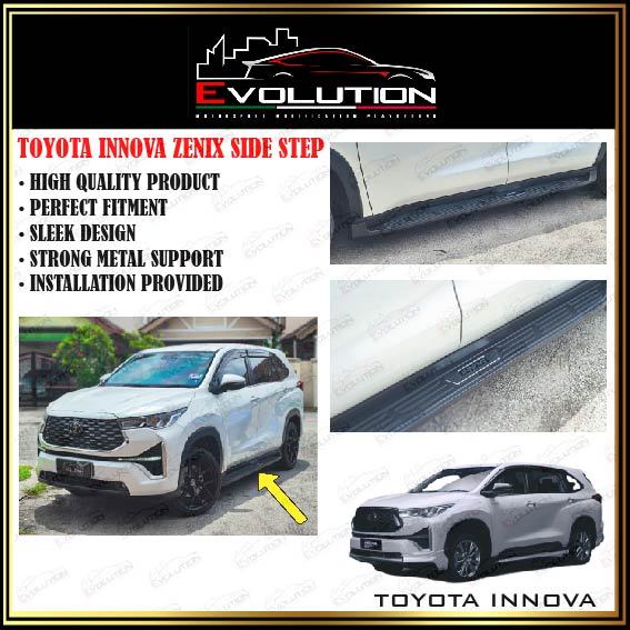 TOYOTA INNOVA ZENIX SIDE STEP 2023 INNOVA SIDE STEP | Shopee Malaysia