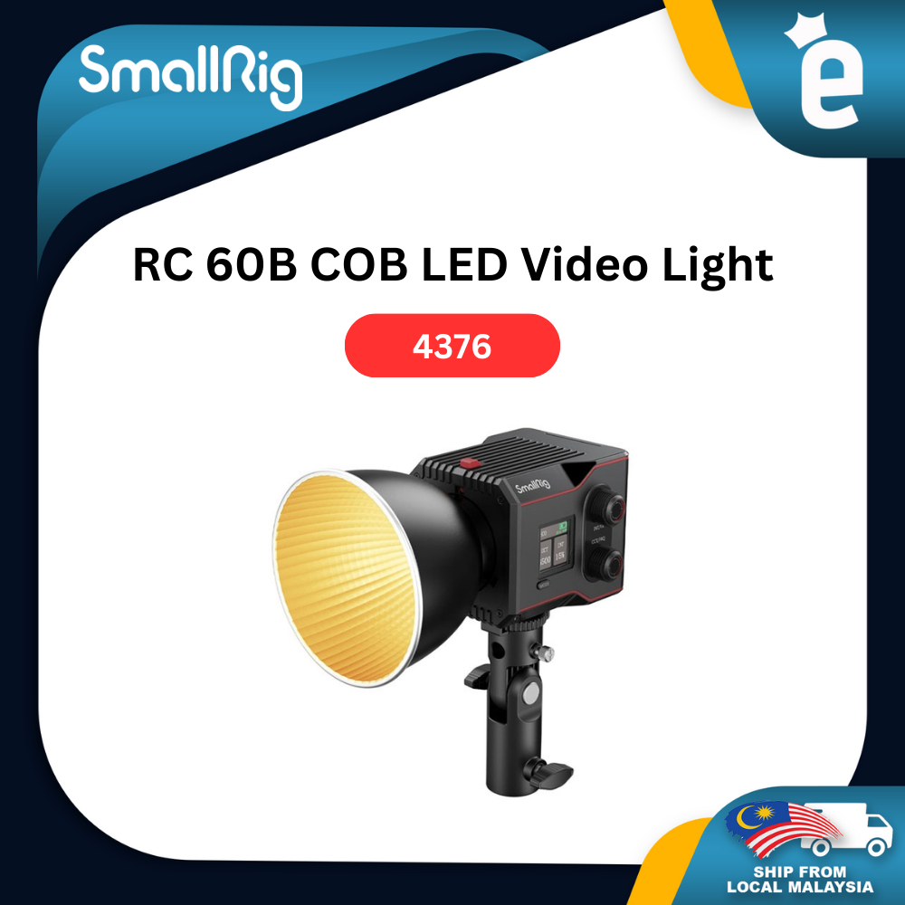 SmallRig RC 60B RC60 RC60B COB Video Light with Built-in 3400mAh ...