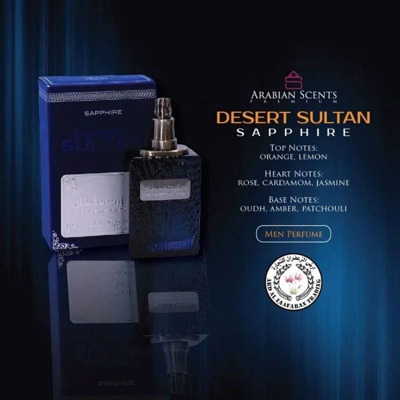 Desert Sultan Sapphire Eau de Parfum 100ml by Ard Al Zaafaran Perfume ...