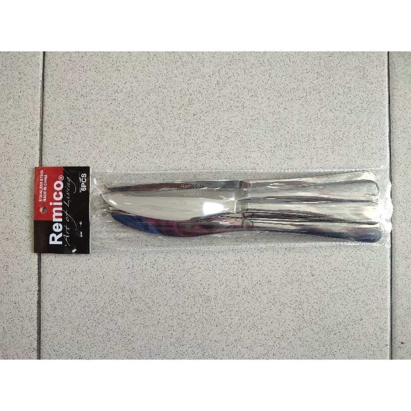 6pc Steak Knife 1010STK Remico Steel | Shopee Malaysia