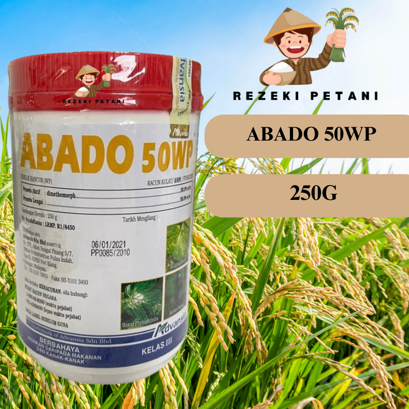 [ORIGINAL] 250g ABADO 50WP Advansia /Dimethomorph/Racun Kulat/Kanker ...