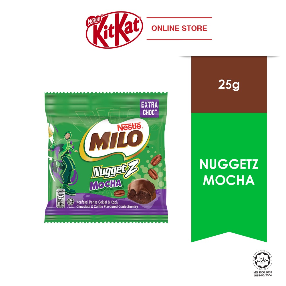 NESTLE MILO NuggetZ Mocha 25g Bundle of 2/4/6 | Shopee Malaysia