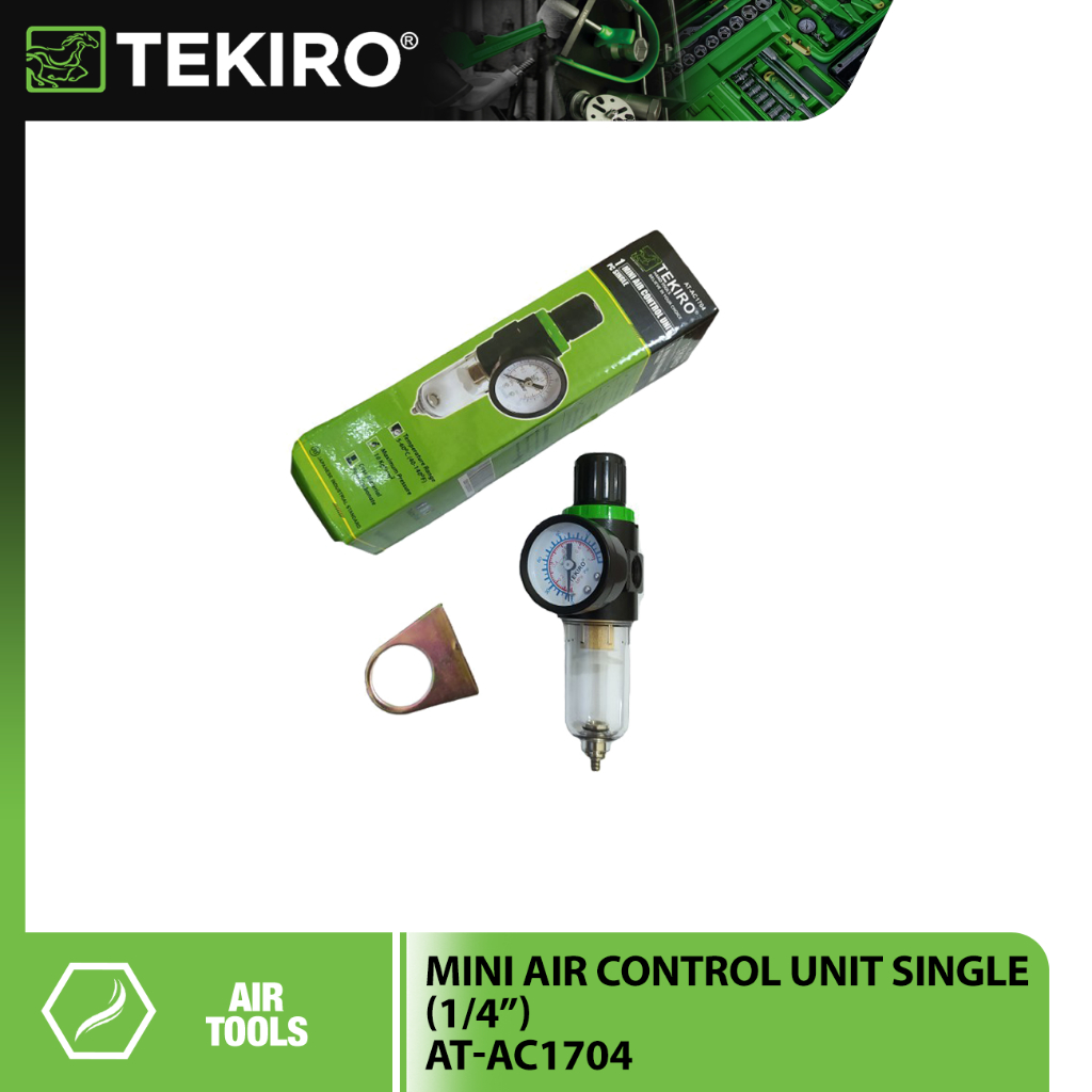 TEKIRO Mini Air Control Unit Single Saringan Udara 1 Tabung Mini (1/4 ...