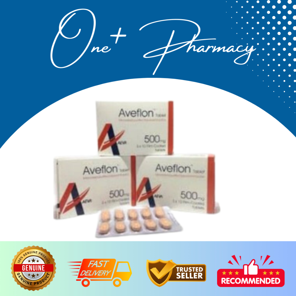 AVEFLON TABLET 500MG 3X10 FILM-COATED /BOX | Shopee Malaysia