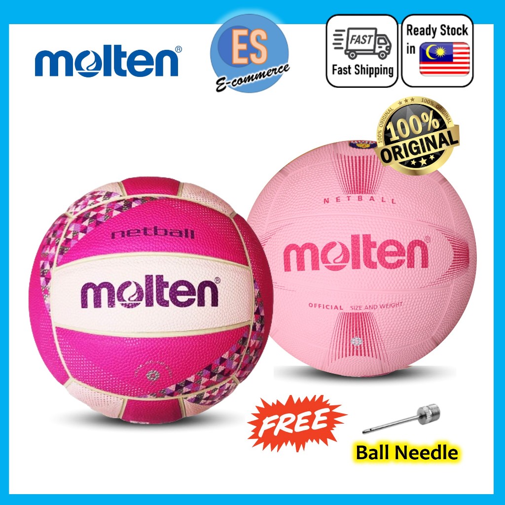 🌟🆂🅰🅻🅴🌟 MOLTEN SN58MX Synthetic leather netball tournament match ball ...