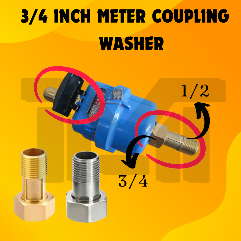 3/4 INCH METER COUPLING WASHER | Shopee Malaysia