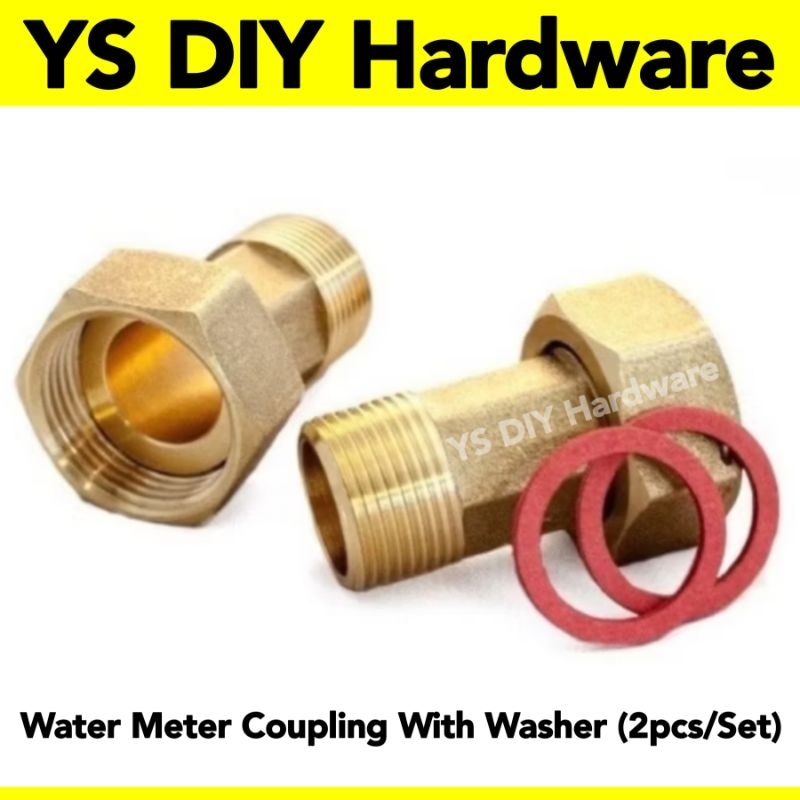 Water Meter Coupling With Washer | Shopee Malaysia