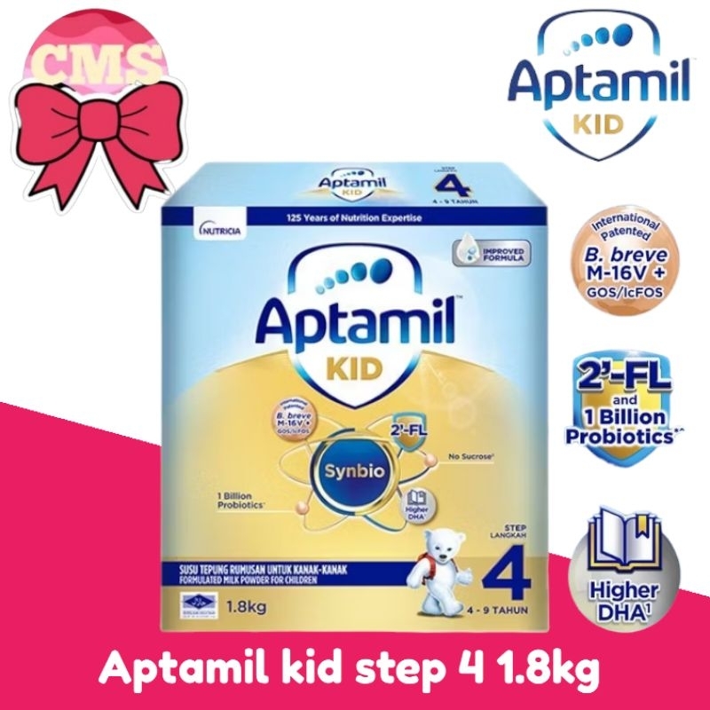 NUTRICIA APTAMIL KID STEP 4 1.8kg (600gx3) | Shopee Malaysia