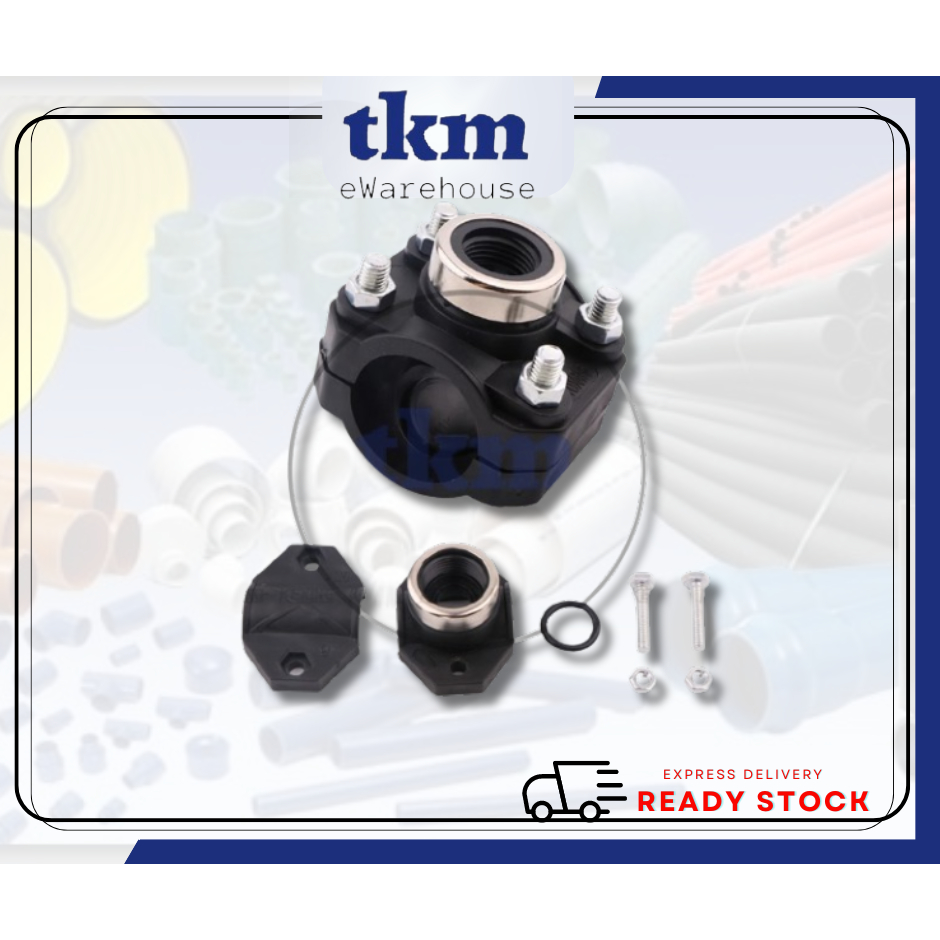 [TKM][COMPRESSION] ] [32MM-110MM] HDPE / POLY / PP FITTINGS POLY PIPE ...