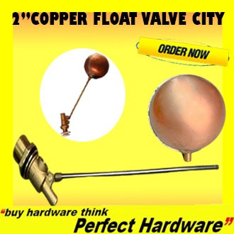 CITY 2'' COPPER FLOAT VALVE C/W 10'' COPPER BALL | Shopee Malaysia