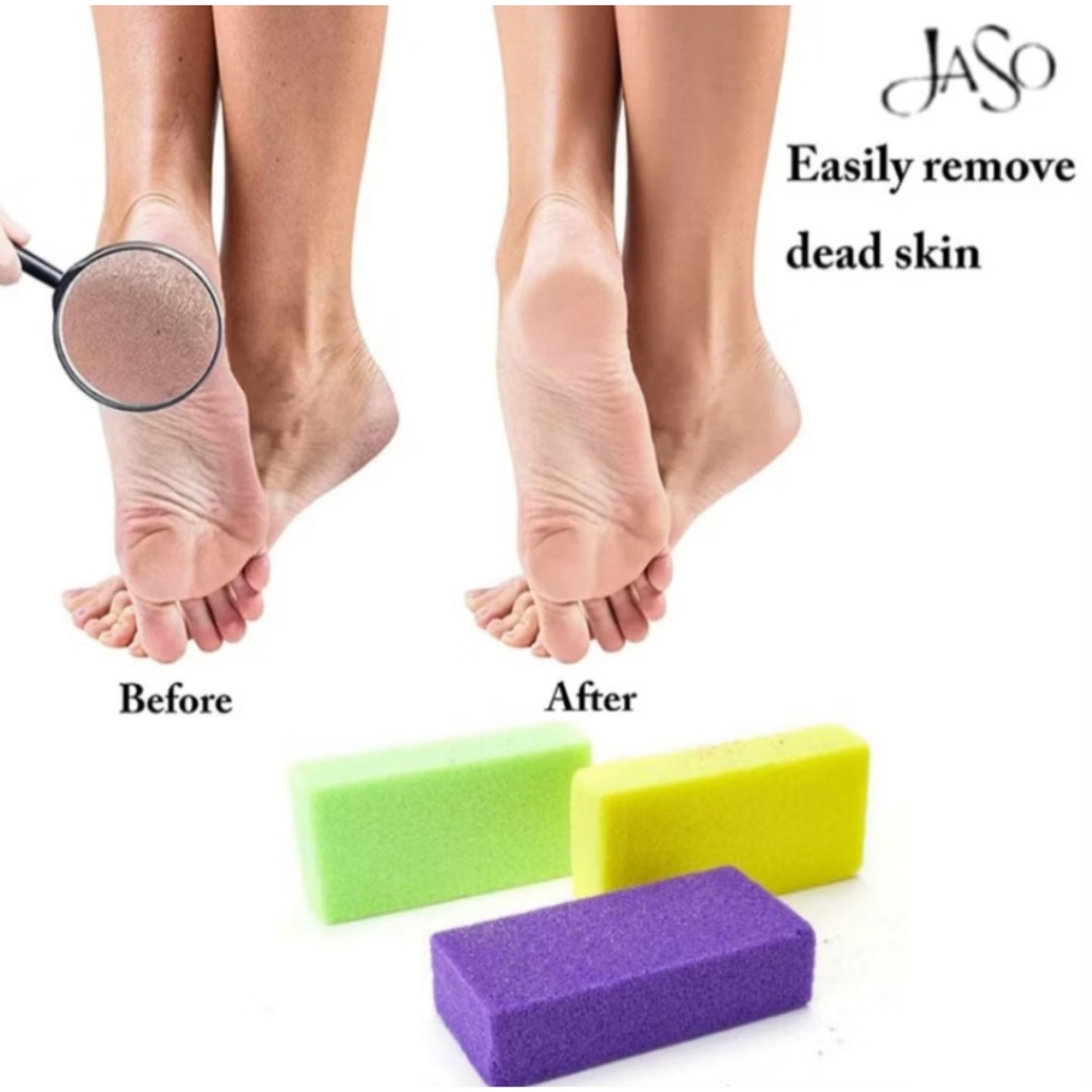 JASO Pumice Stone For Hands & Feet Leaves Every Ridge Clean Calluses ...