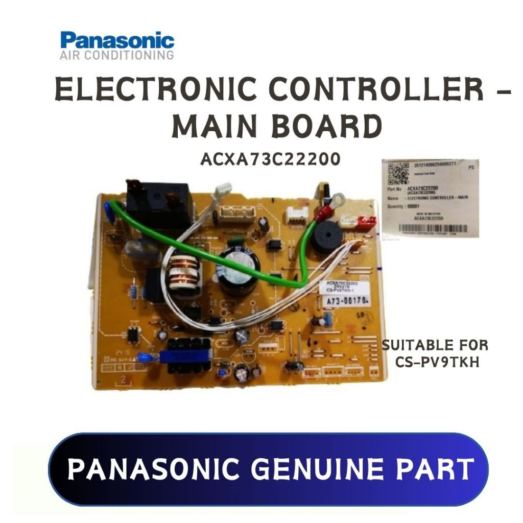 ACXA73C22200 | GENUINE PANASONIC INDOOR ELECTRONIC CONTROLLER - MAIN ...