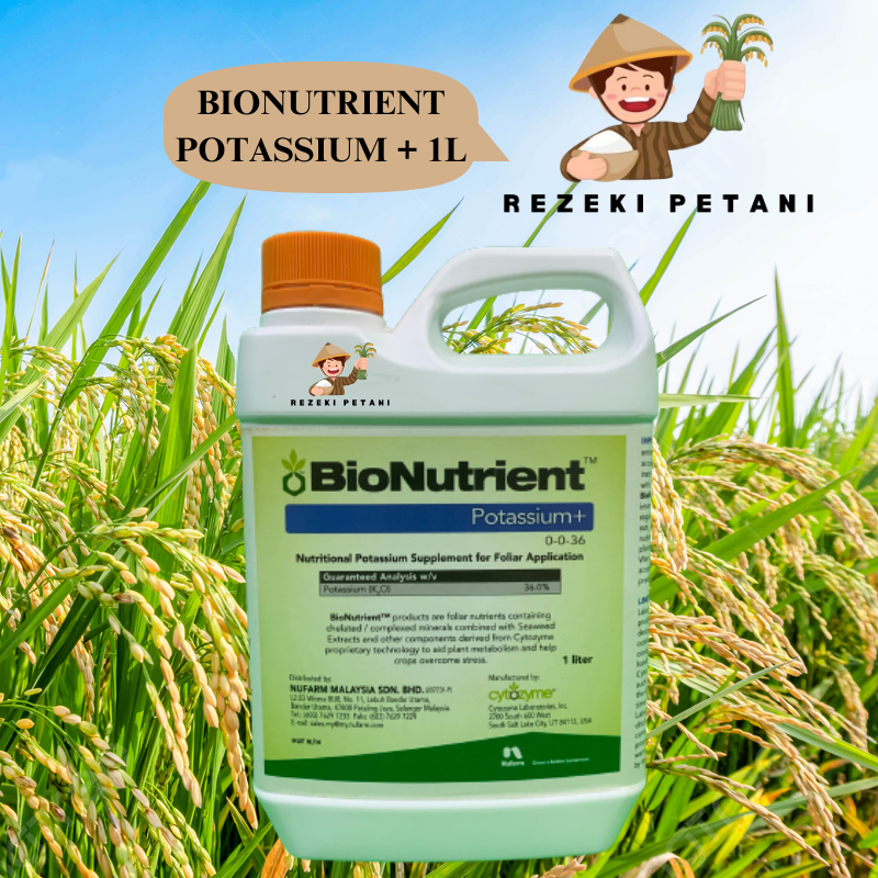 [ORIGINAL] 1L Bio Nutrient Potassium K Nufarm Baja Semburan /Impoted ...