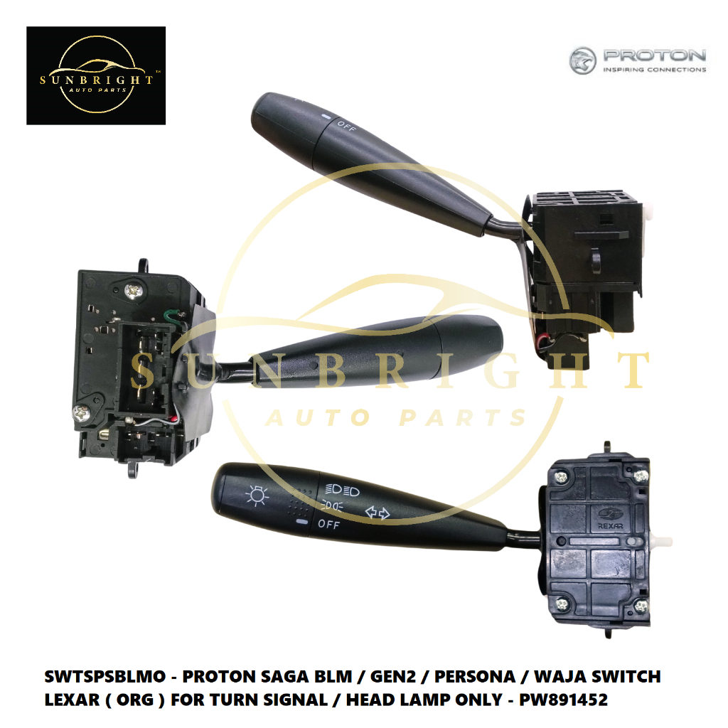 PROTON SAGA BLM / GEN2 / PERSONA / WAJA SWITCH LEXAR ( ORG ) FOR TURN ...