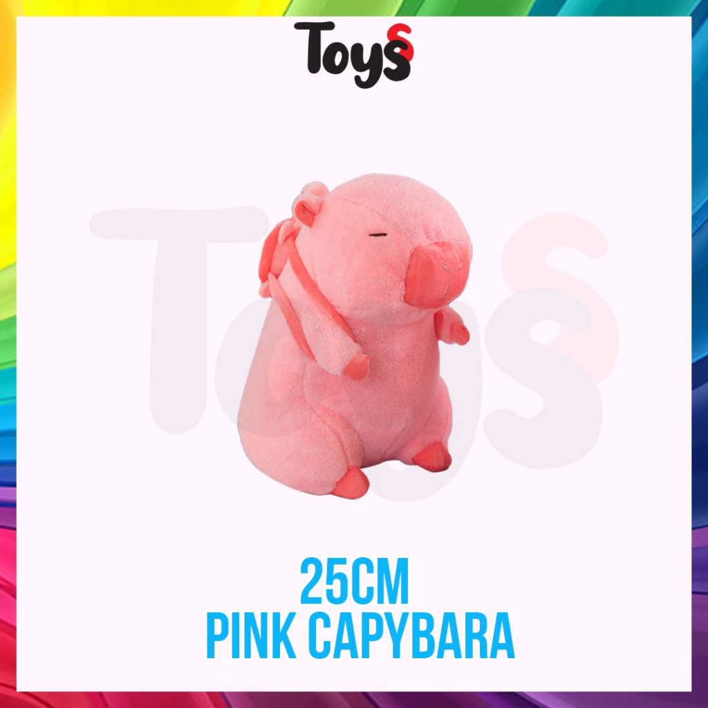 🍊Toyss Capybara Plush Stuffed Animal Capybara Bag Capibara Doll Boneka ...