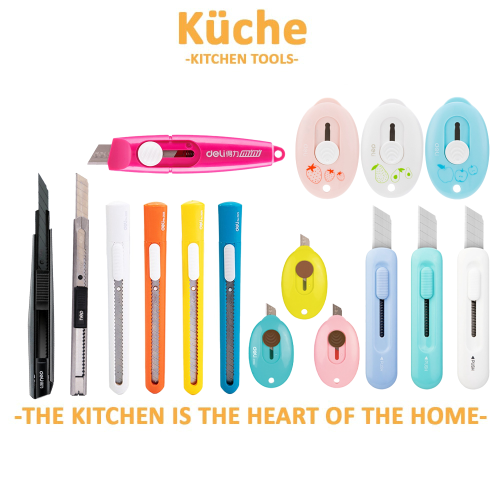 KUCHE Deli Cutter Blade Knife Student School Office Stationery Safety ...