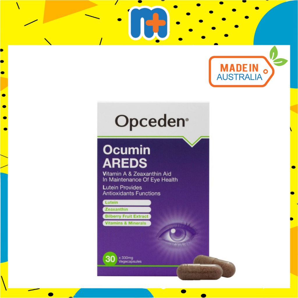 [MPLUS] OPCEDEN Ocumin Areds 330mg 30s | Shopee Malaysia