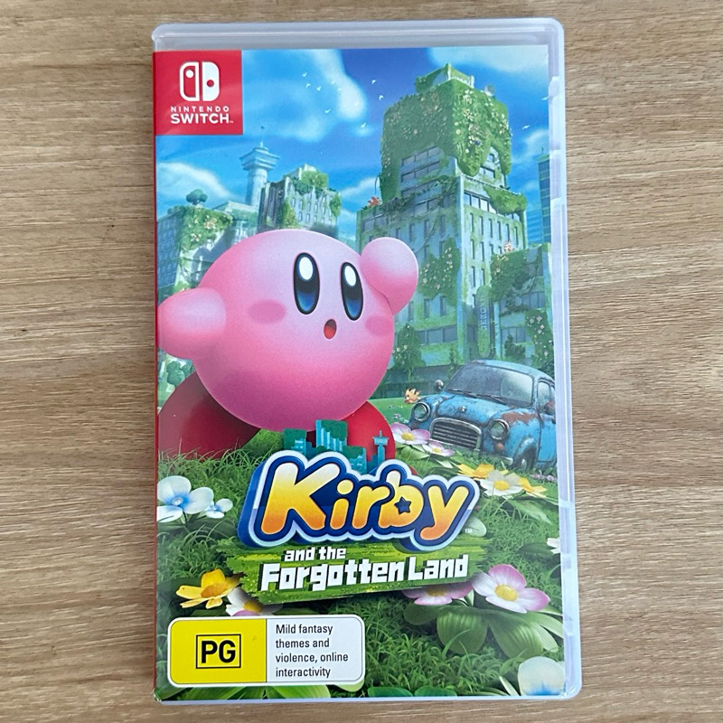 NİNTENDO SWITCH KIRBY AND THE FORGOTTEN LAND USED PHYSICAL CARTRIDGE ...