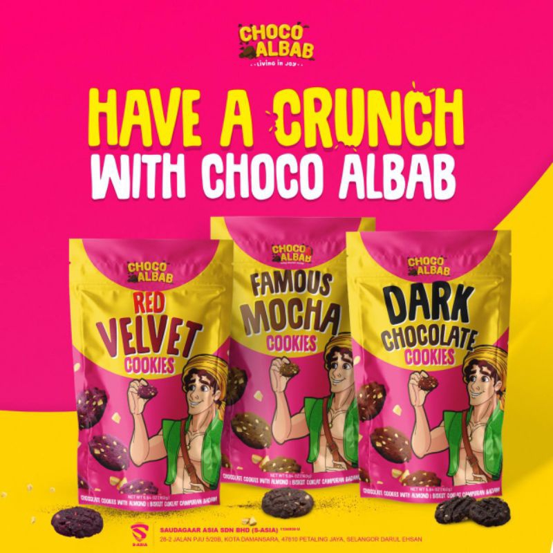 CHOCO ALBAB COOKIES, BELI COMBO 3 JIMAT! | Shopee Malaysia