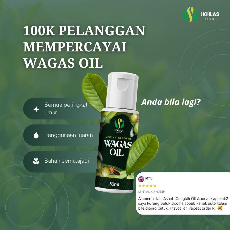 (READY STOCK) IKHLASHERB Minyak Cengkih WAGAS/ clove oil | Shopee Malaysia