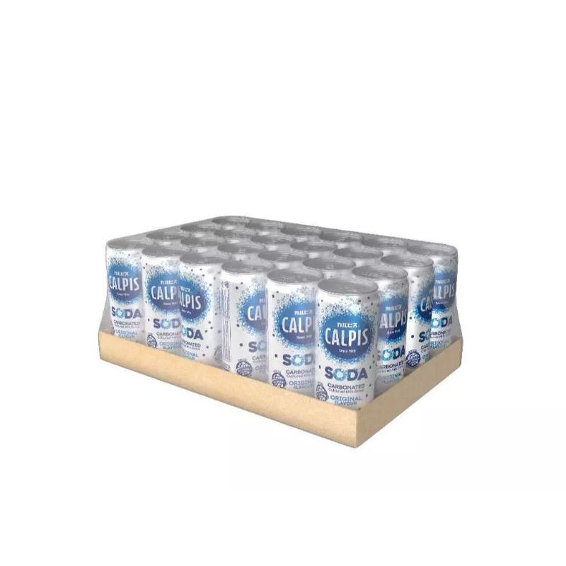 Calpis Soda Original ( 320 ml x 24 can ) | Shopee Malaysia