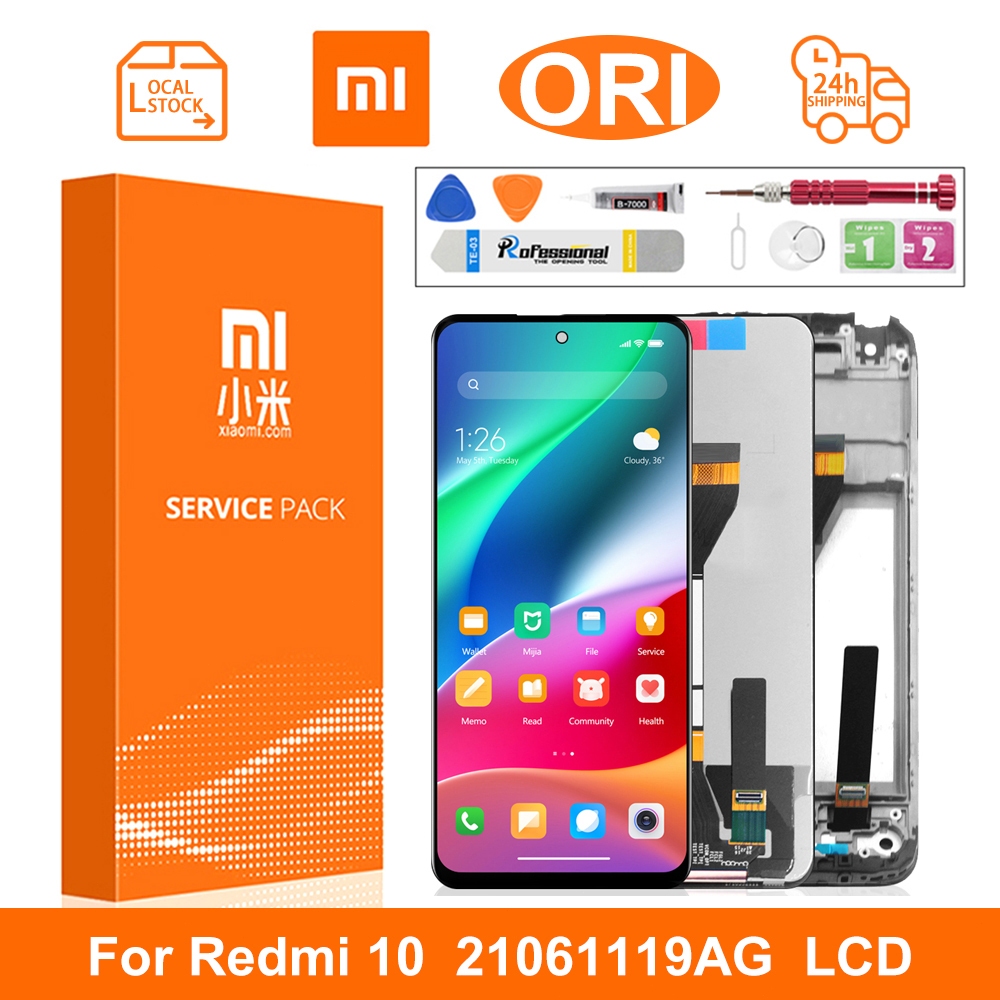 Redmi 10 21061119AG / 21061119DG / 21061119AL LCD Display Touch Screen ...