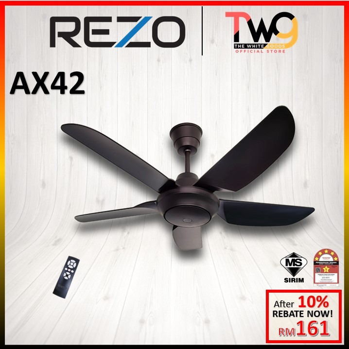 REZO 42" / 56" Heavy Duty AC Motor ZR42 / AX42 / AX56 Ceiling Fan With ...