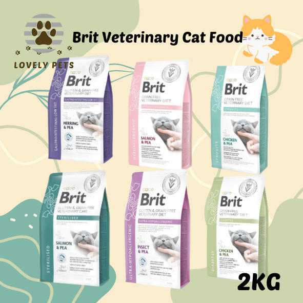 Brit Veterinary Diet Cat Food 2KG | Shopee Malaysia