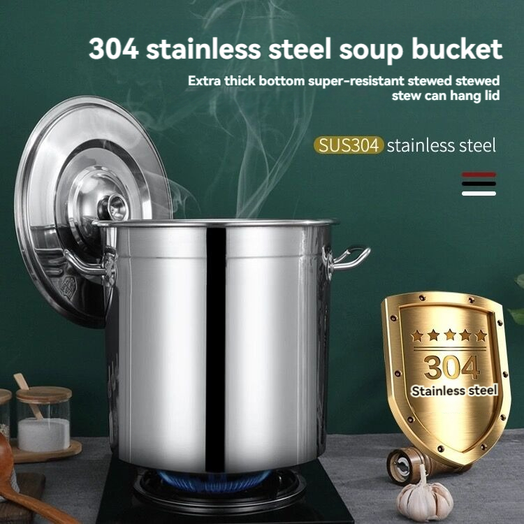 periuk sup6Liter-90Liter/Stainless steel soup pot set/Stainless steel ...