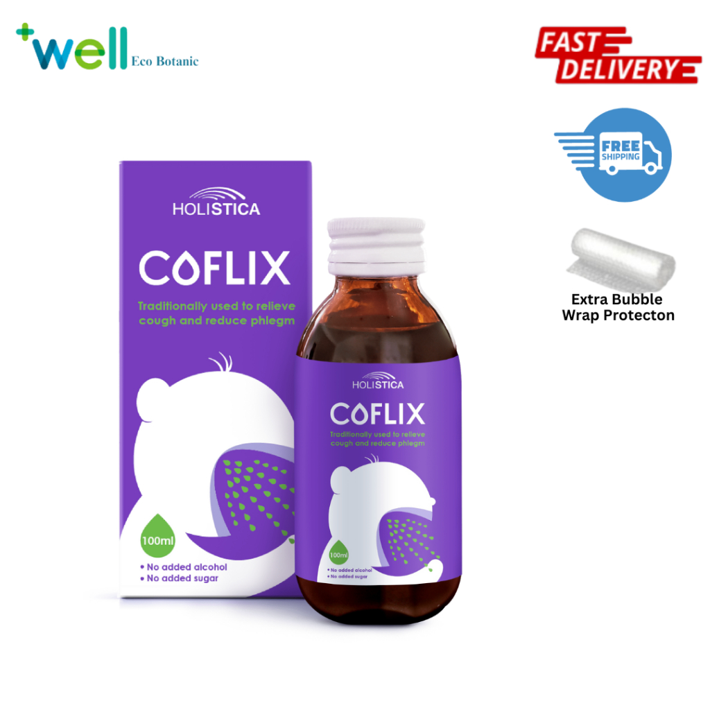 Eldon Nutrition Coflix Cough Syrup 100mL --- 3 in 1 formulation : Ivy ...
