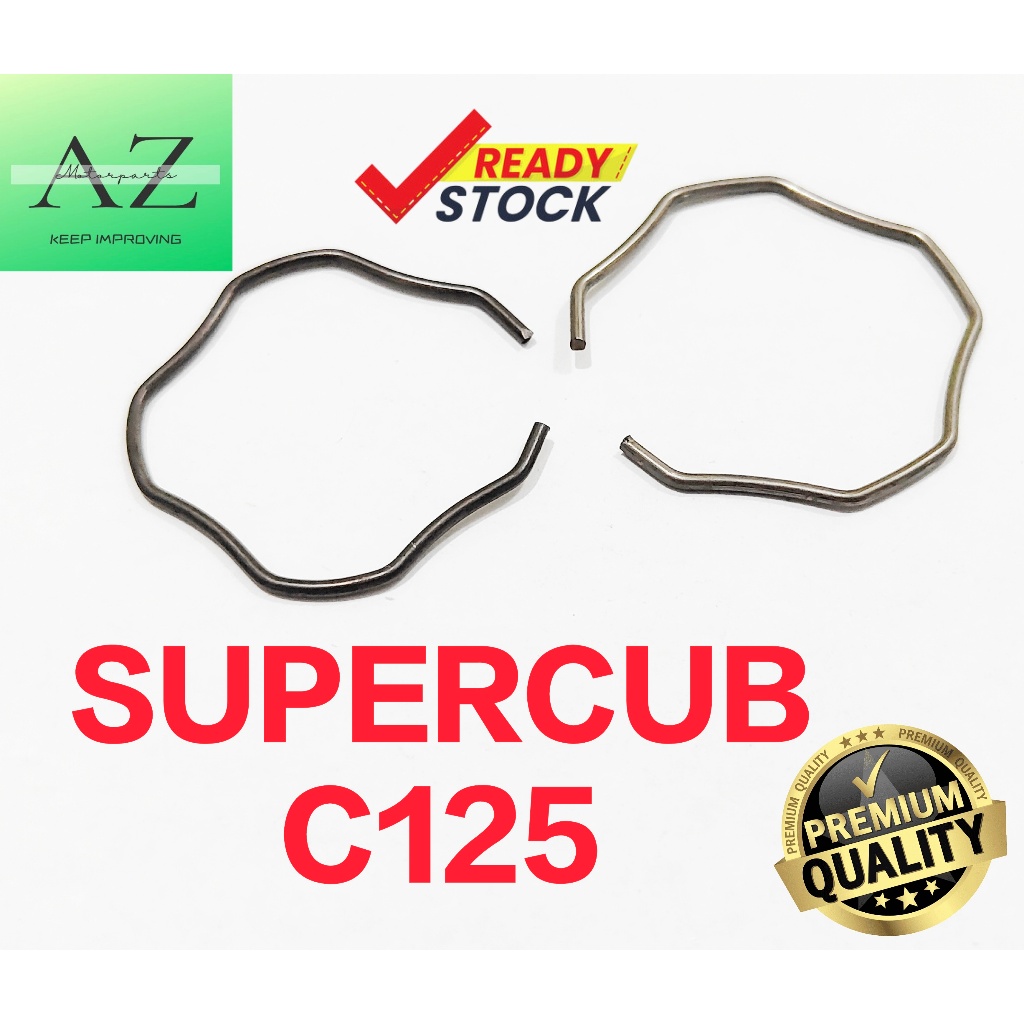 HONDA SUPERCUB C125 FRONT FORK OIL SEAL CLIP 2 PCS | Shopee Malaysia