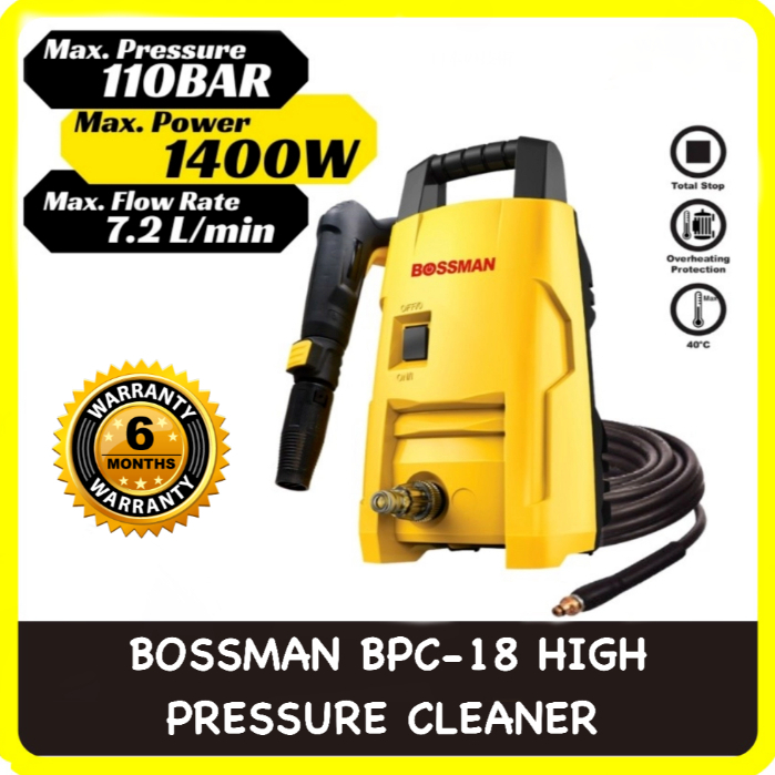 TSUNAMI HPC6090 HIGH PRESSURE CLEANER WATER JET BOSSMAN BPC18 WATER JET ...