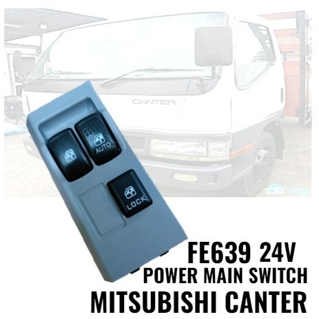 Mitsubishi Canter FE639 FE638 Lorry Power Window Main Master Switch ...